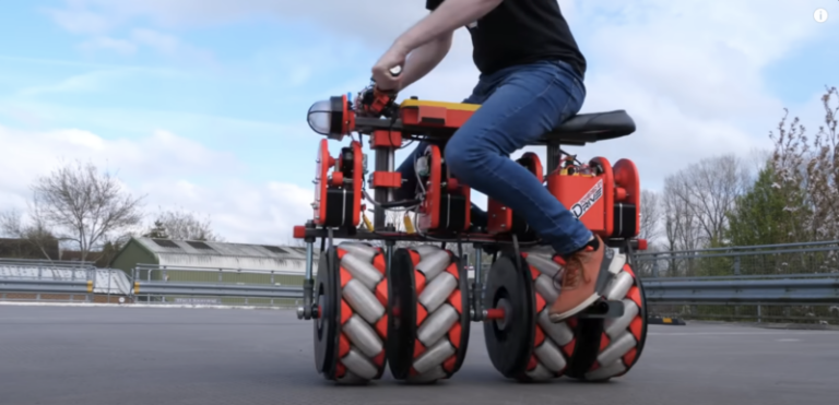 The Omnidirectional Self-Balancing Screw-Bike Is The Wildest E-Bike Yet ...