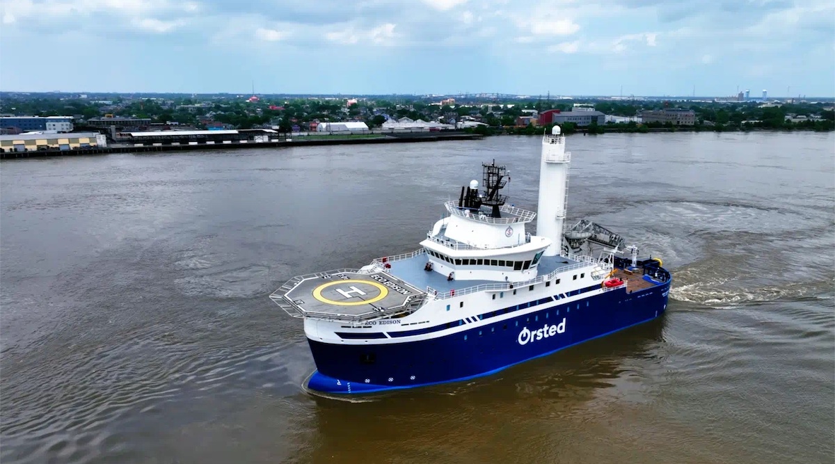 1st-Ever American-Built Offshore Wind Service Operations Vessel - ES Management Pte Ltd